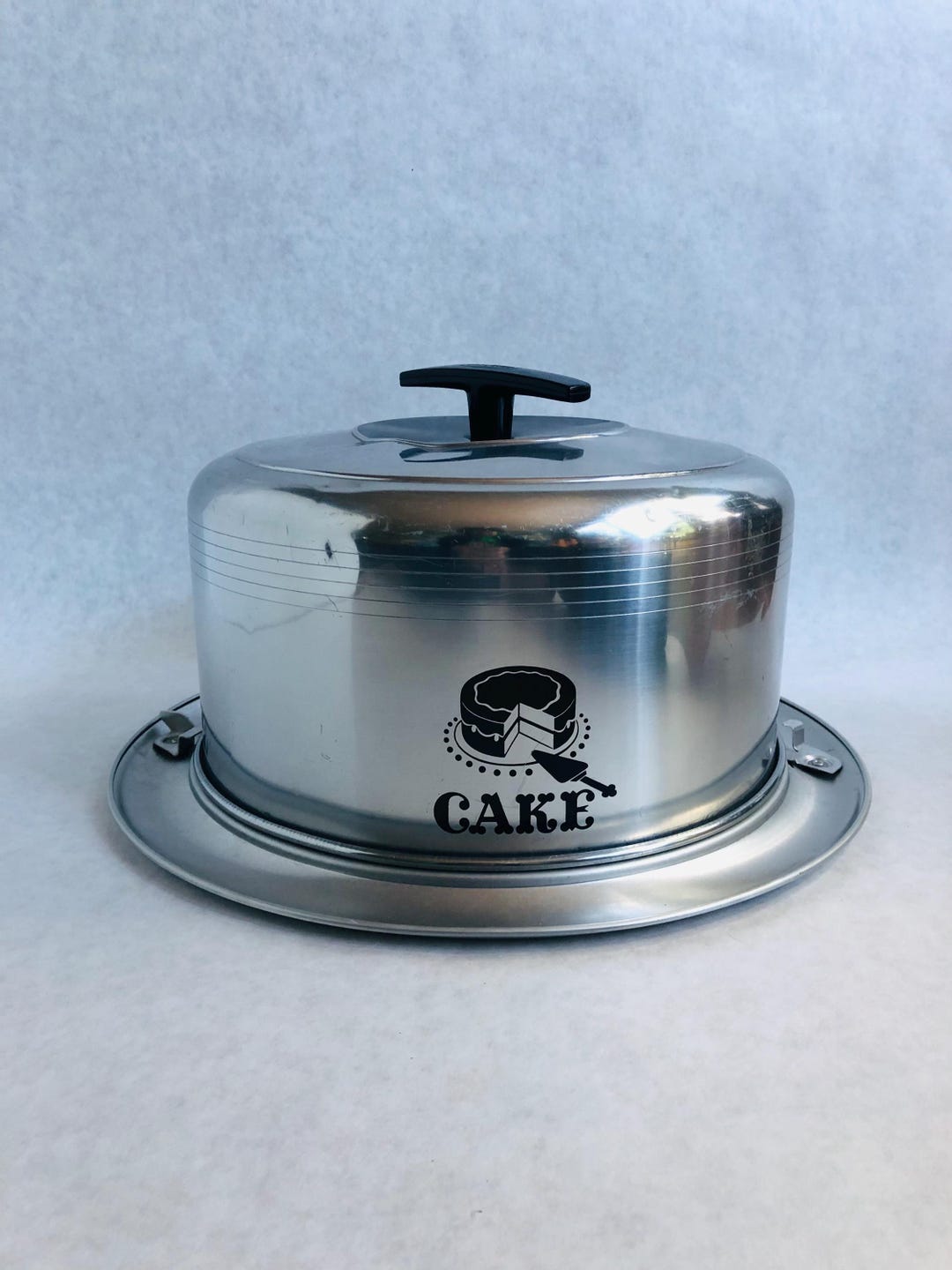 Vintage West Bend Aluminum Cake Carrier, Mid-century Cake Stand - Etsy