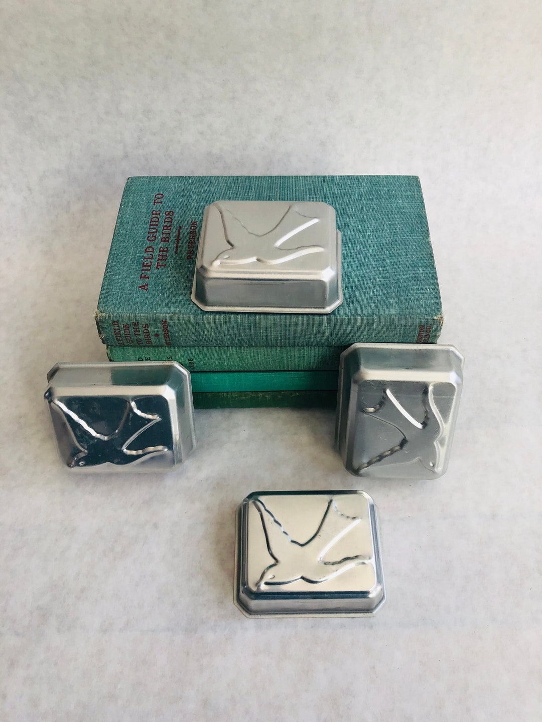 Vintage Aluminum Bird Molds, Vintage Birds, Vintage Bird Molds, Vintage ...