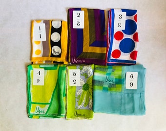 Vintage Scarves - Etsy