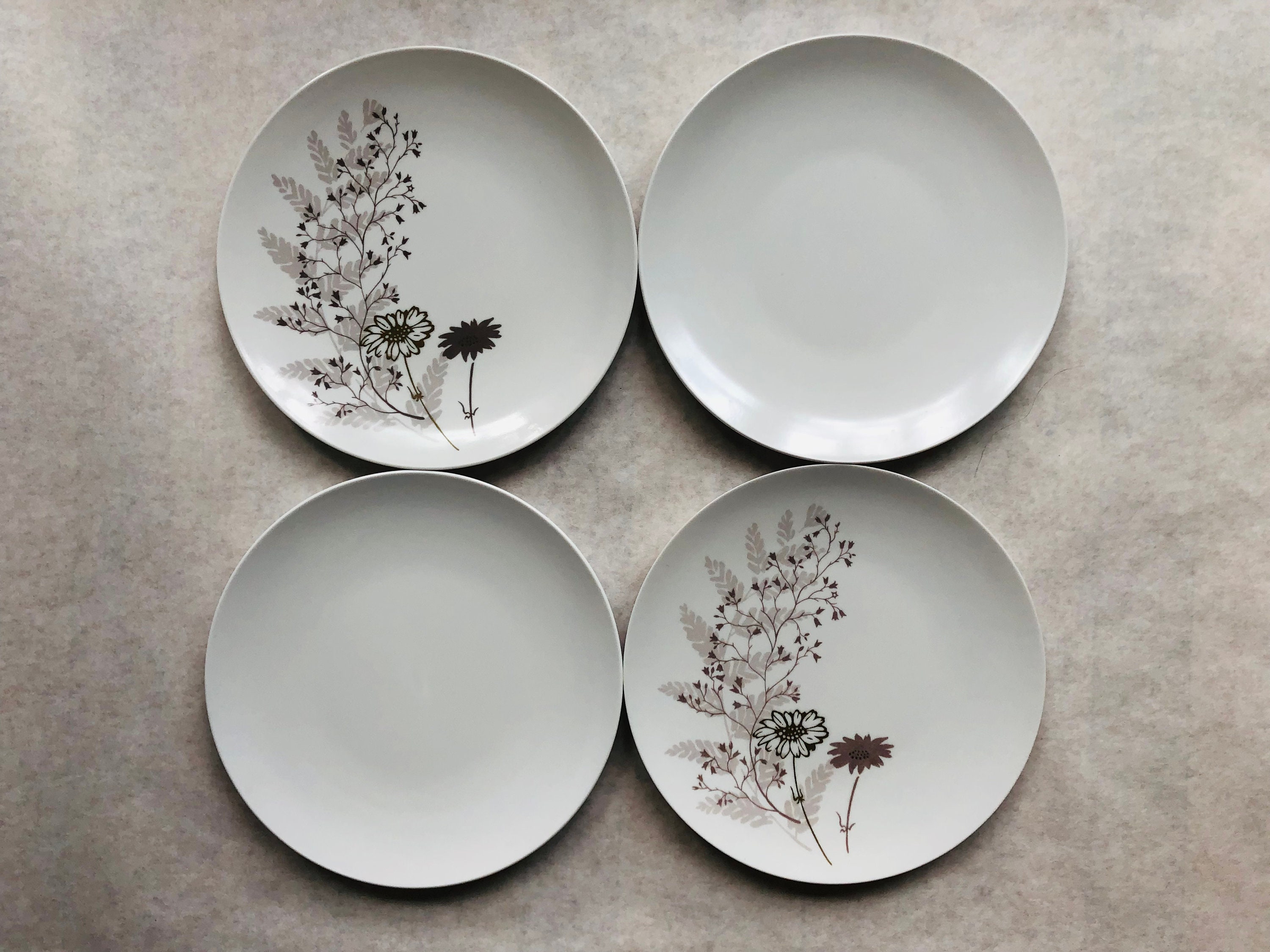 Vintage Apollo Ware Melmac Dinner Plates Apollo Ware by - Etsy