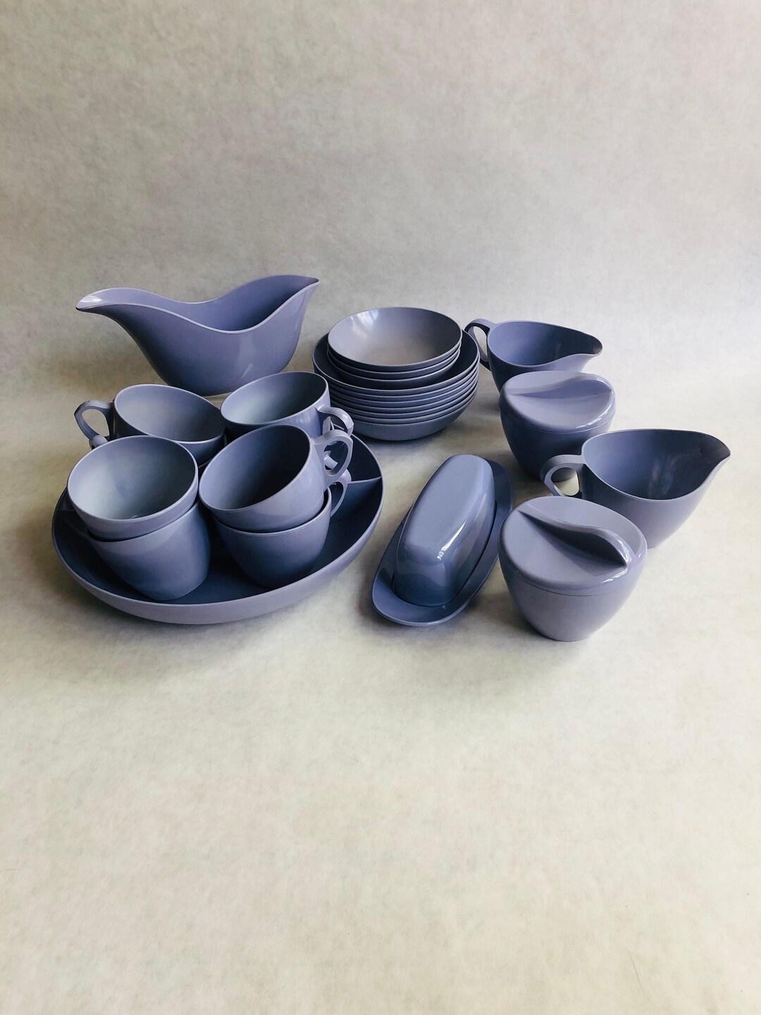 Vintage Purple Melmac Lot, Purple Royalon Melmac Dishes, Purple ...