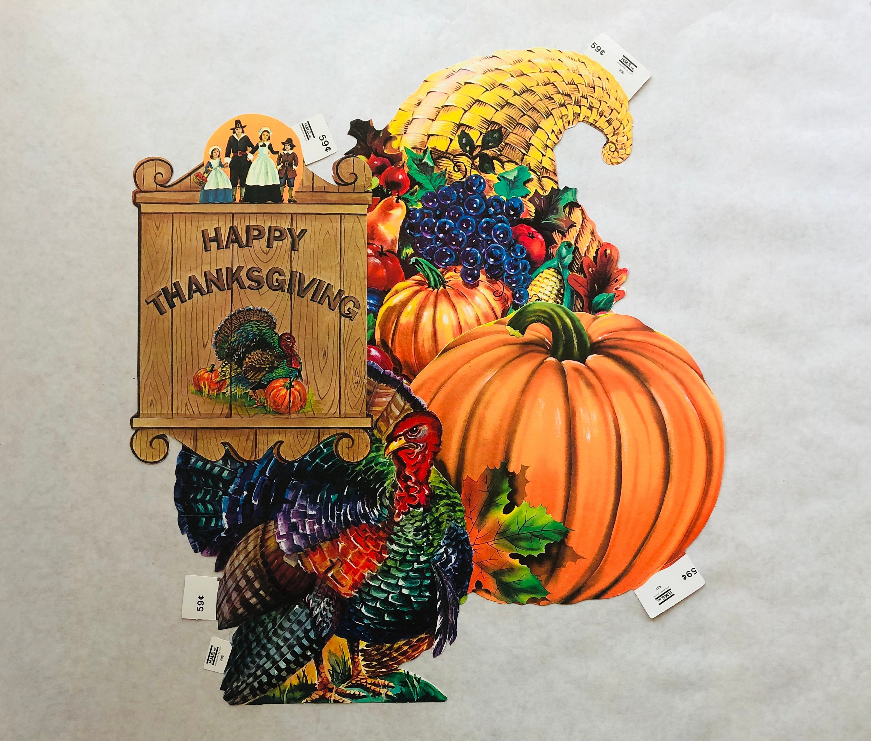 Retro Thanksgiving Decorations