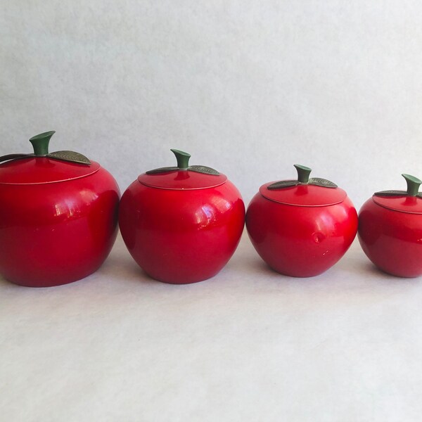 Apple Canisters - Etsy