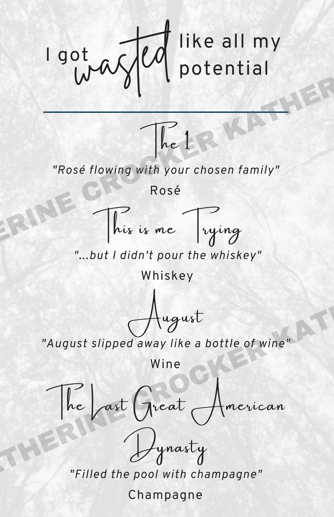 BUNDLE Taylor Swift-themed Cocktail Menus CUSTOMIZABLE - Etsy