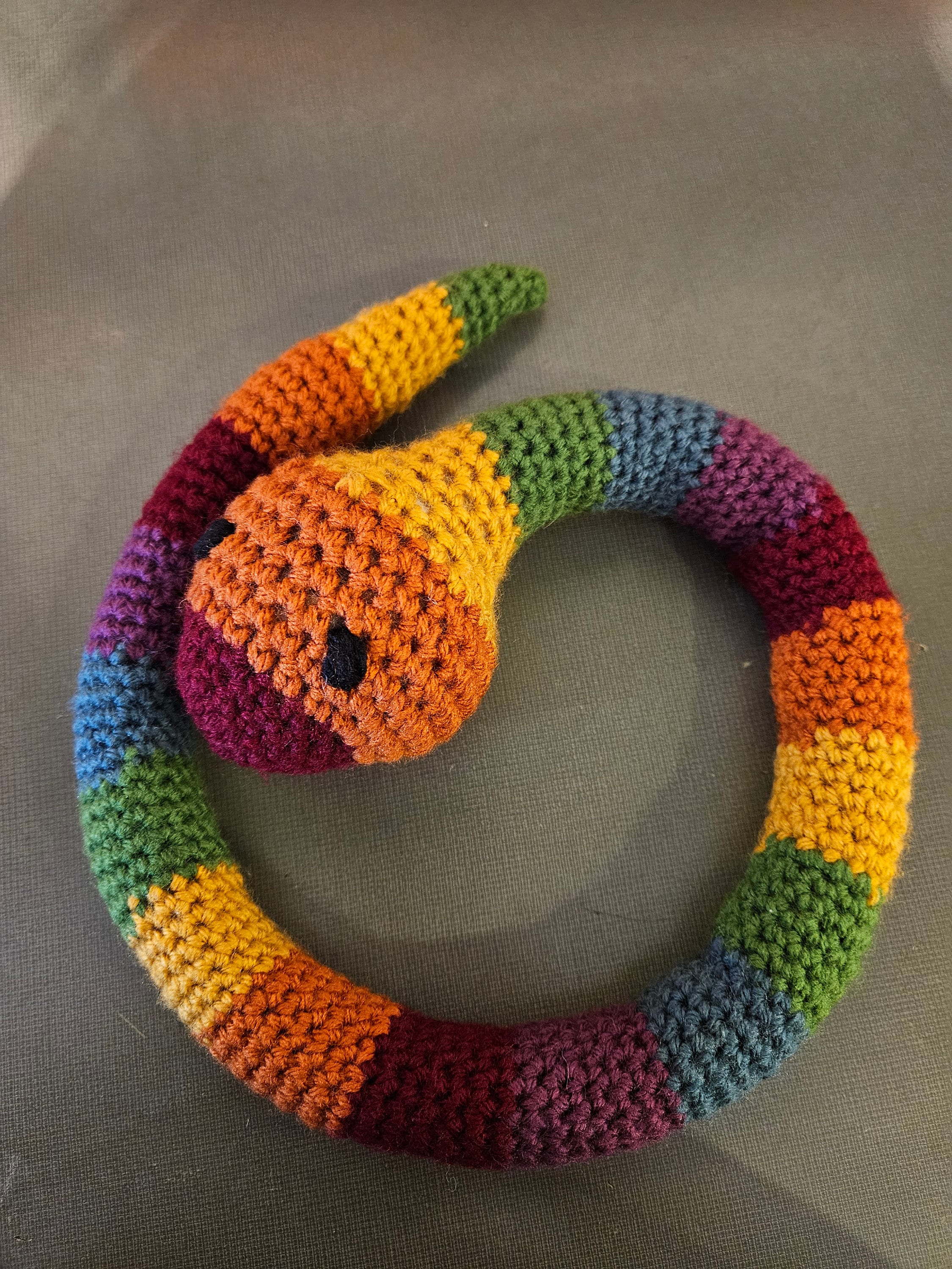 Pride Snake Plushie. - Etsy
