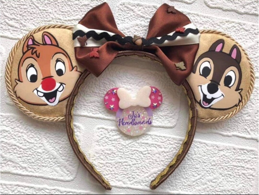 Cheeky Chipmunks Inspired Headband - Etsy
