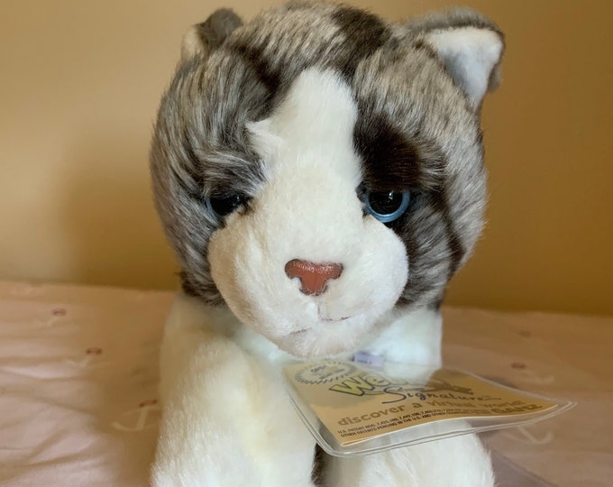 Webkinz Signature Grey Tabby Cat (brand New, Sealed Tag, Smoke Free) - Etsy