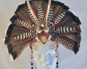 Shaman Headdress | Etsy