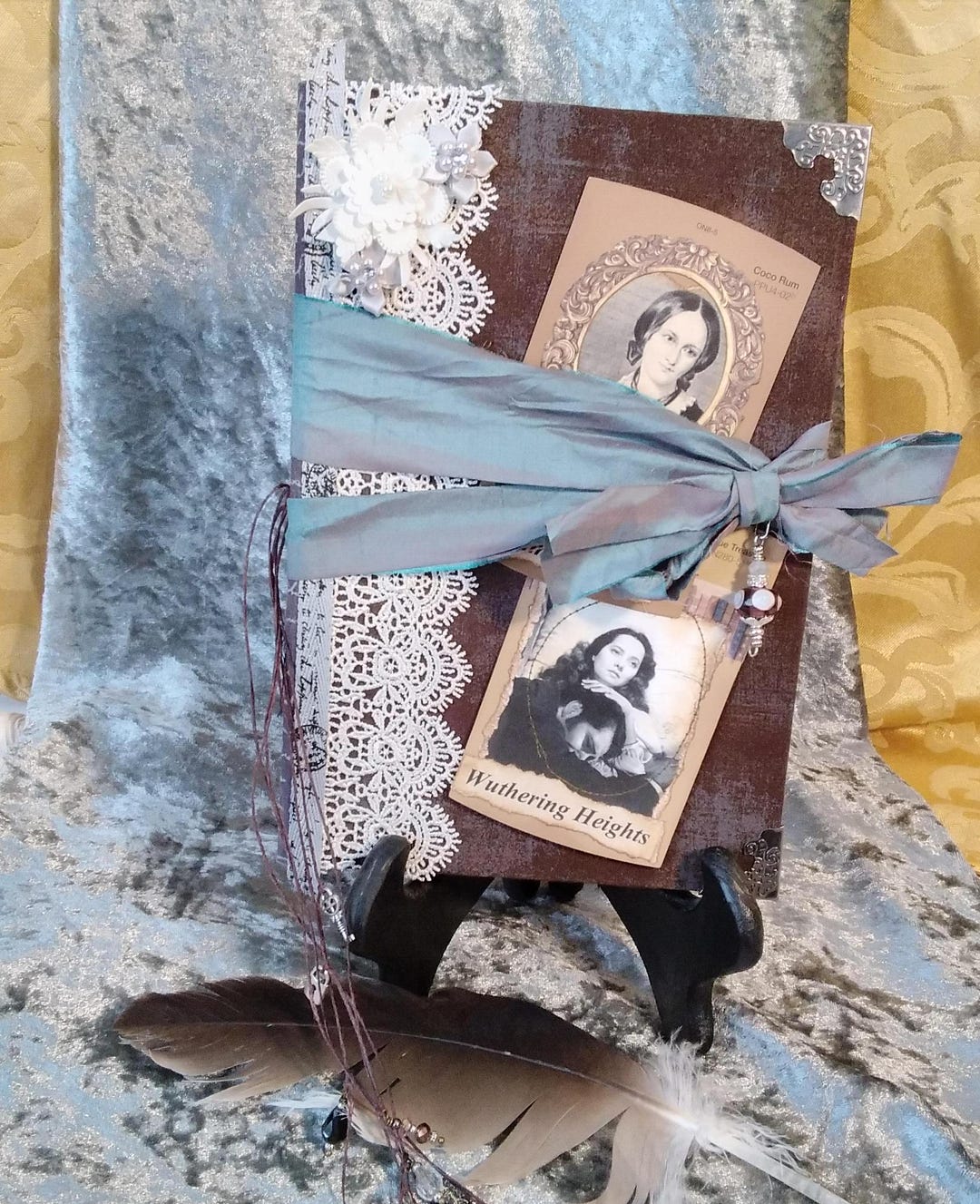 Handmade Journal Inspired by Emily Bronte's Wuthering Heights! 84 Pages ...