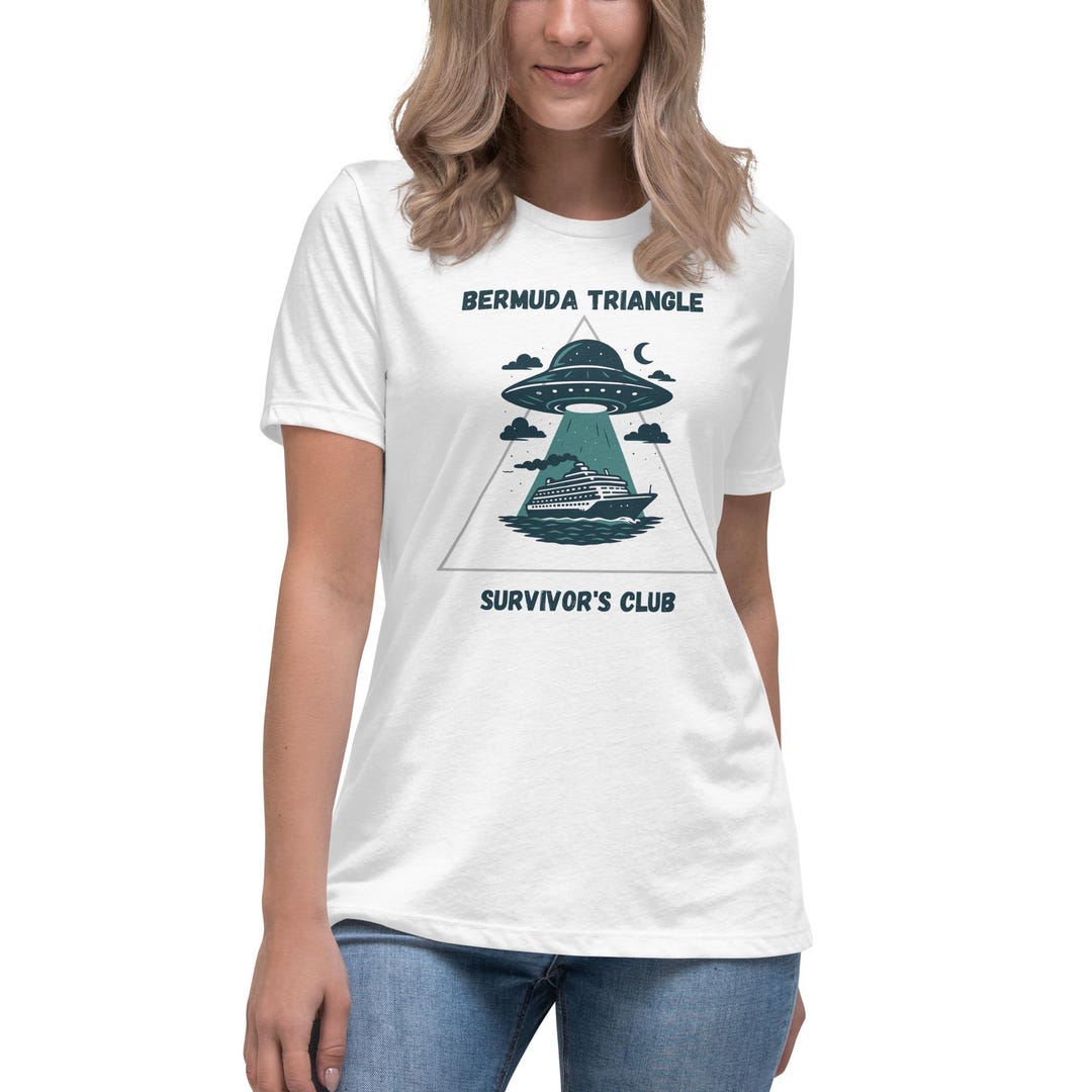 Bermuda Triangle Survivors Club T-shirt for Carribean Cruisers - Etsy