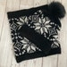 Simple Selbu Hat Cowl Knitting Pattern Stranded Colourwork Norwegian ...