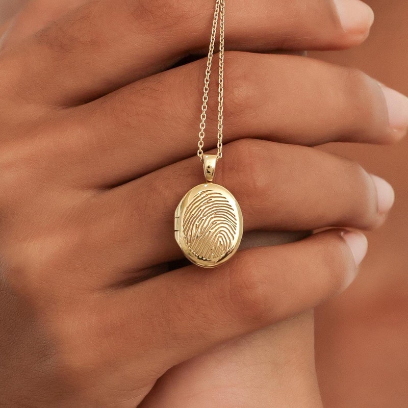 Fingerprint Jewelry - Etsy