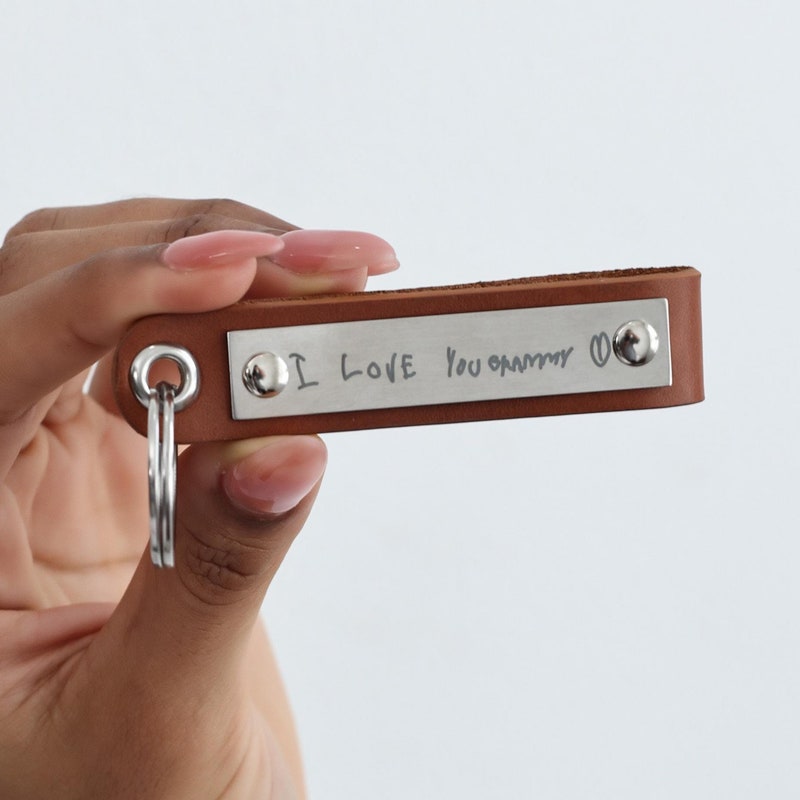Handwriting Key Chain - Etsy
