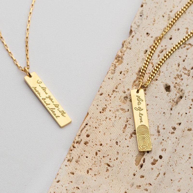 Handwriting Necklace - Etsy