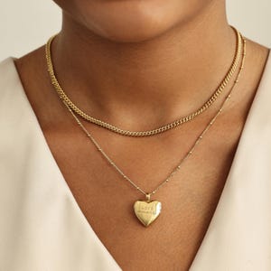 Fingerprint Handwriting Locket Necklace by Codeblue Jewelry Heart ...