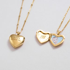 Fingerprint- Handwriting Locket Necklace by Codeblue Jewelry | Heart ...