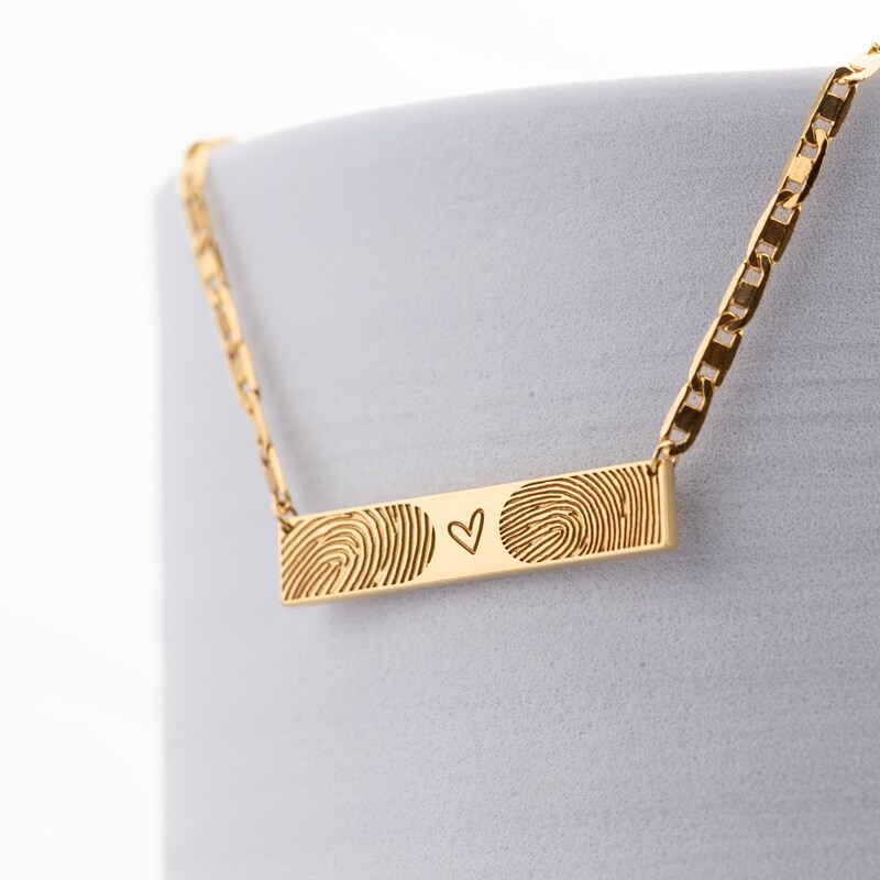 Fingerprint Necklace - Etsy