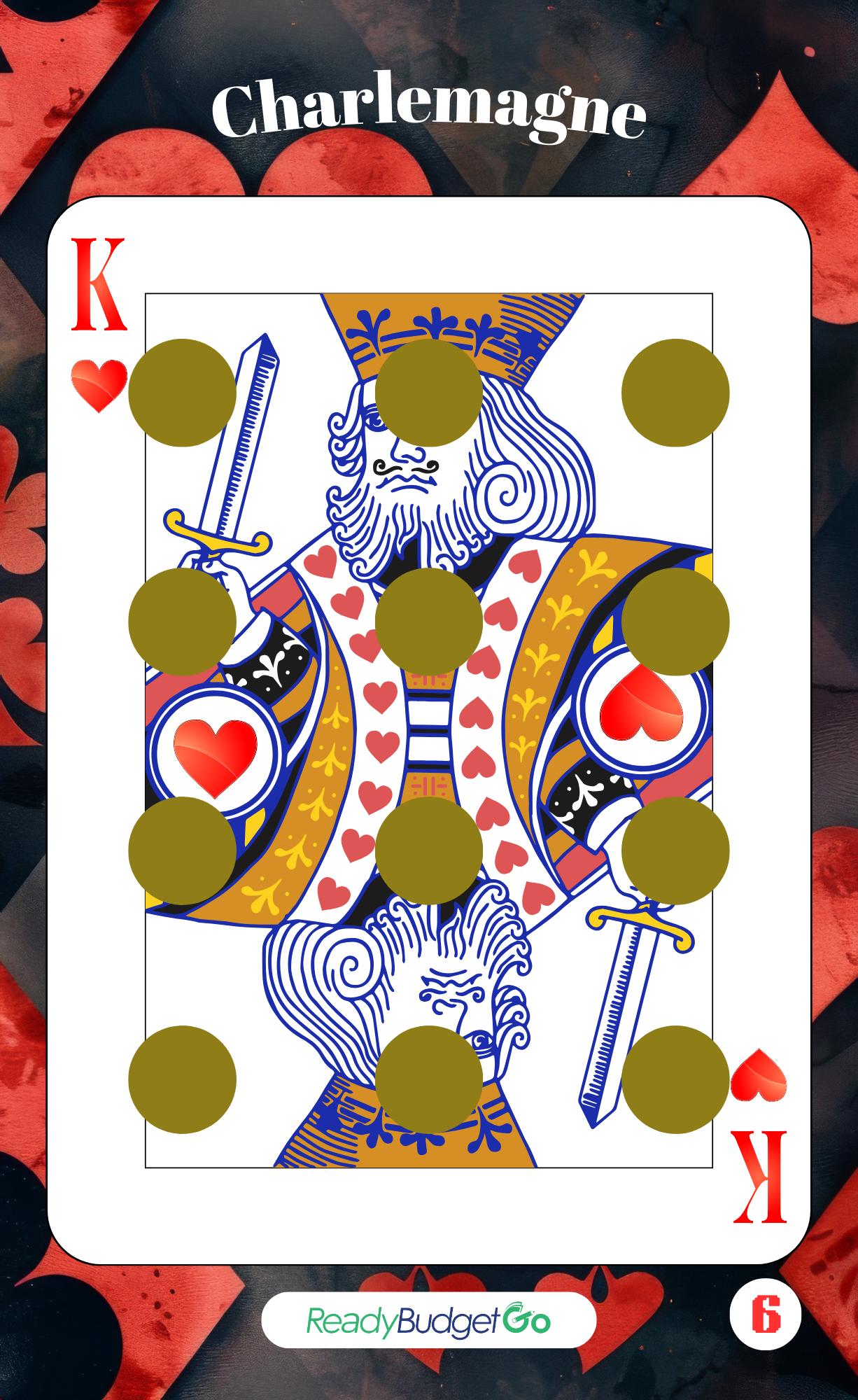 The 12 FACE CARDS A5 Playing Cards Scratch-off Savings Challenge Set ...