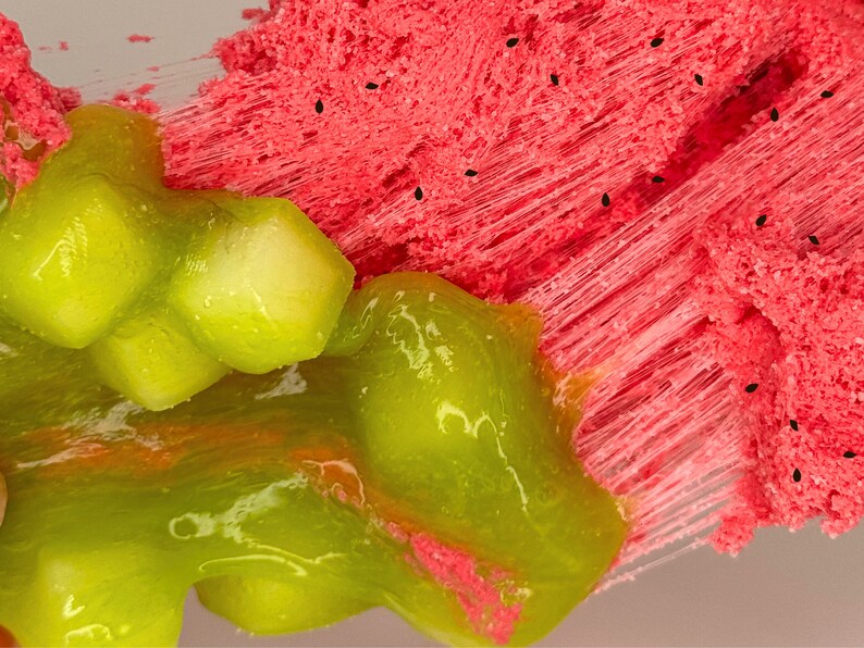 Watermelon Cloud Slime, Fluffy Cloud Slime, Cloud Slime, Smooth Pull ...