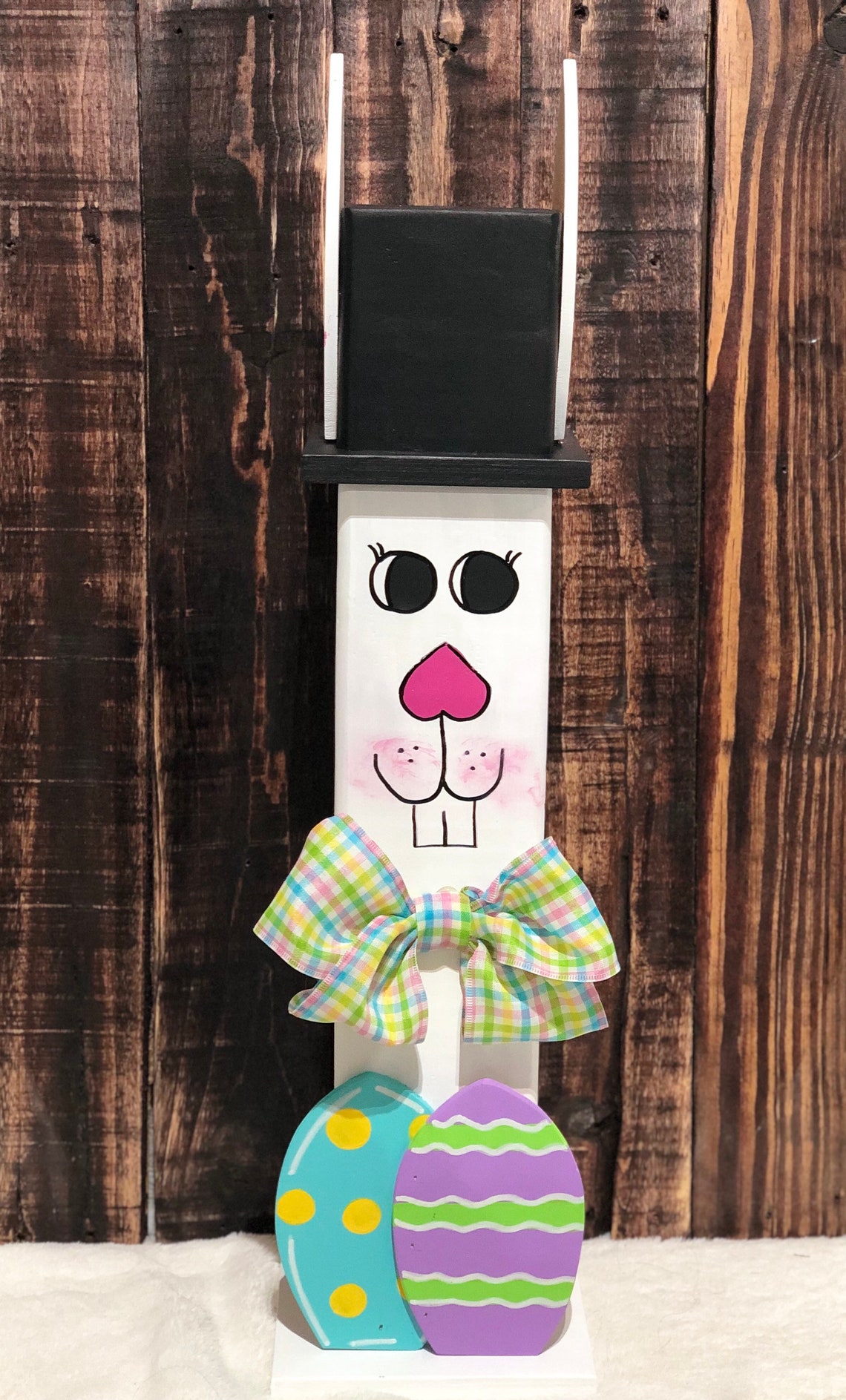 Easter Bunny Standing Easter Bunny Spring Decor Easter - Etsy