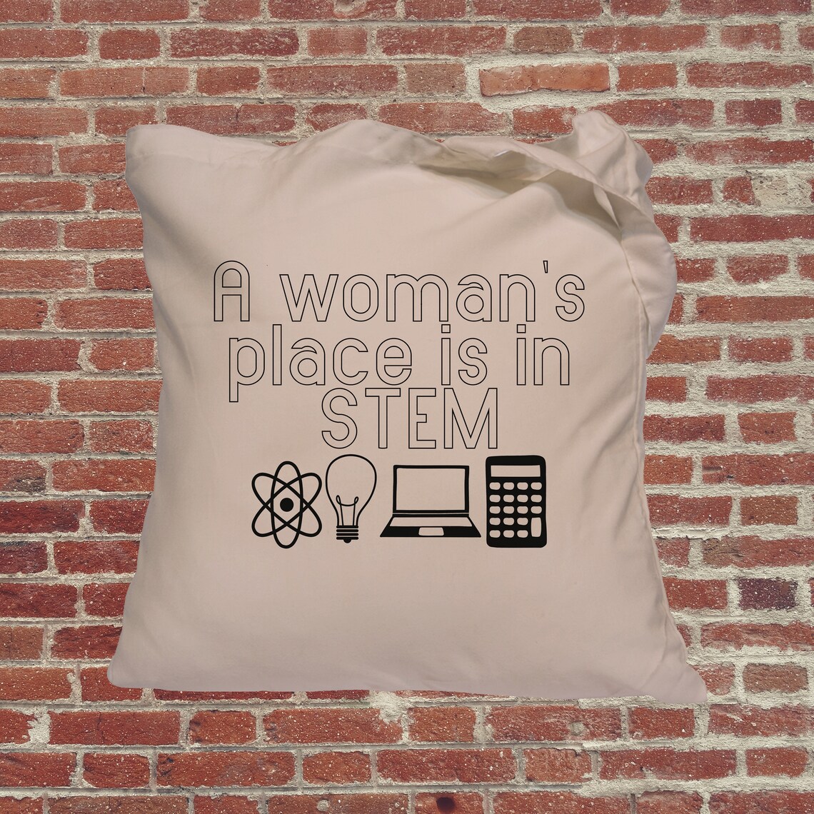 Women in Stem Tote Bag Feminist Empowering Women - Etsy