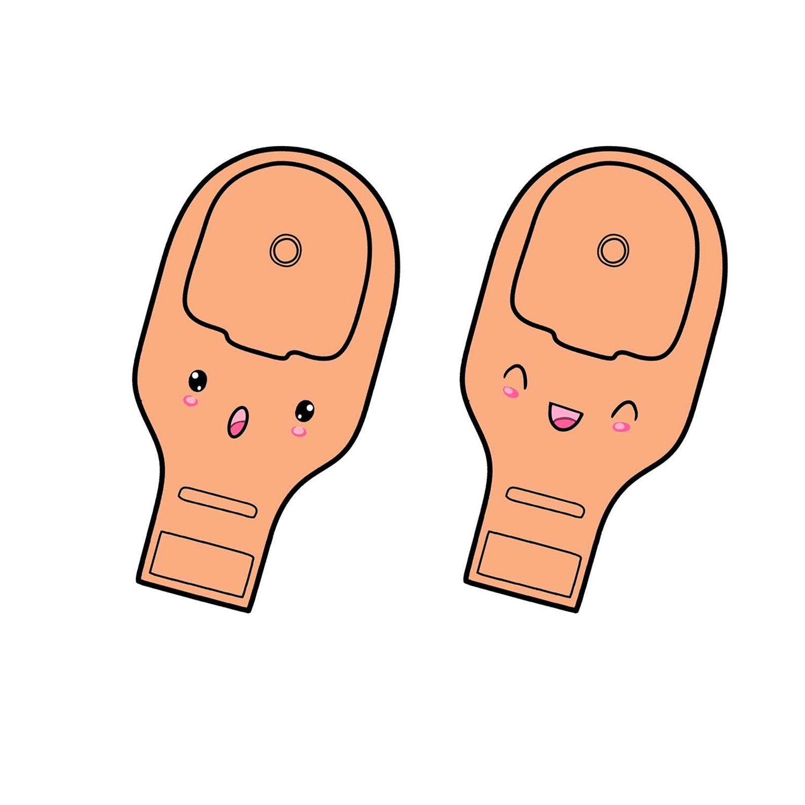 Colostomy Bag Stickers, Ileostomy Bag Stickers, Stoma Bag Stickers ...