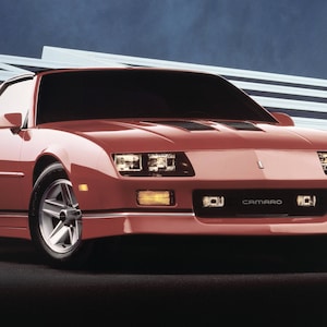 1988 Chevrolet Camaro Iroc Z Poster 24x36 Inches - Etsy