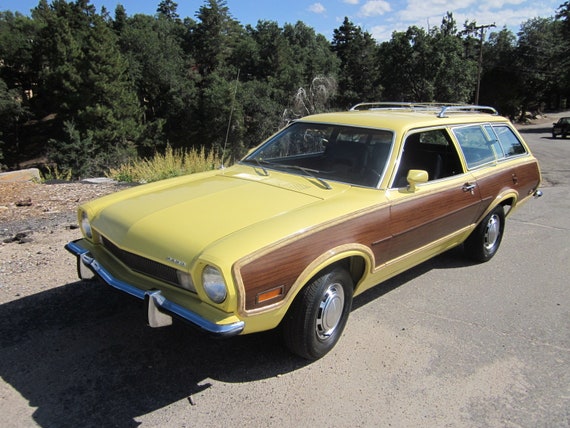 1972 Ford Pinto Station Wagon Yellow Poster 24x36 Inches - Etsy