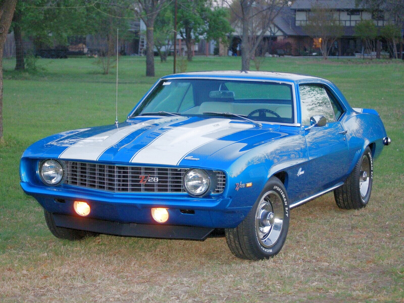 1969 Camaro Z28 Blue