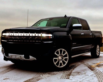 2022 GMC Hummer on Rocks Poster 24 X 36 INCH | Etsy