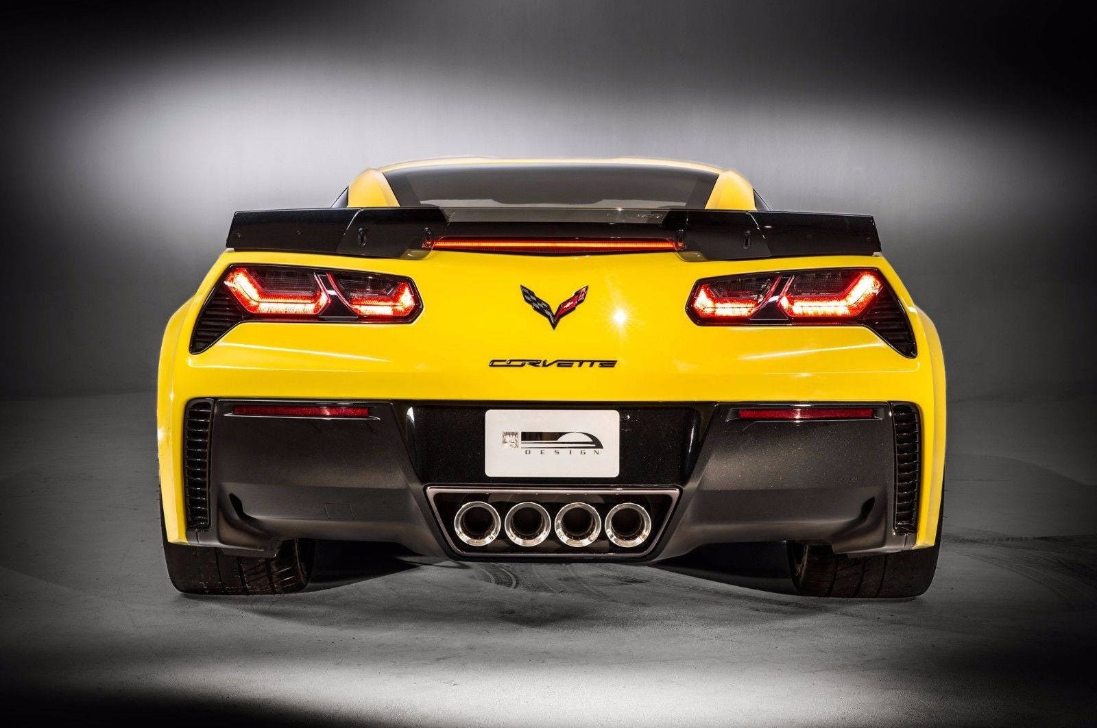 2016 Chevy Corvette C7 Z06 Rear Poster 24 X 36 Inch Poster - Etsy