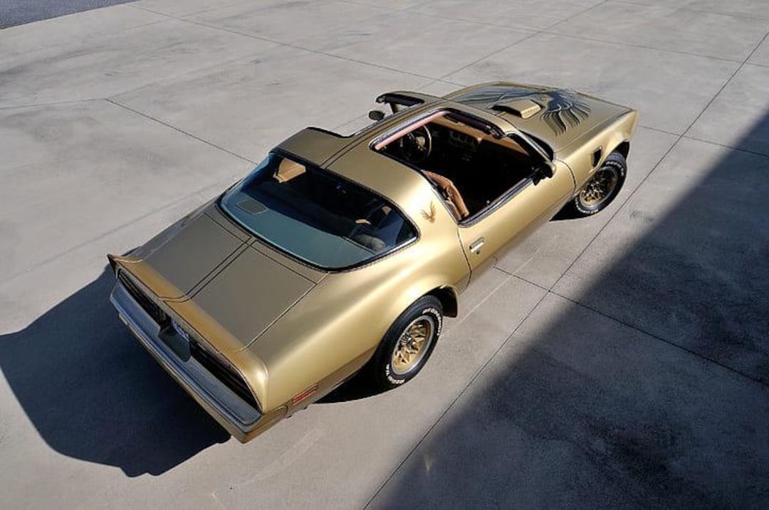 1978 Gold Firebird Trans Am Top Open Poster 24x36 Inches | Classic ...