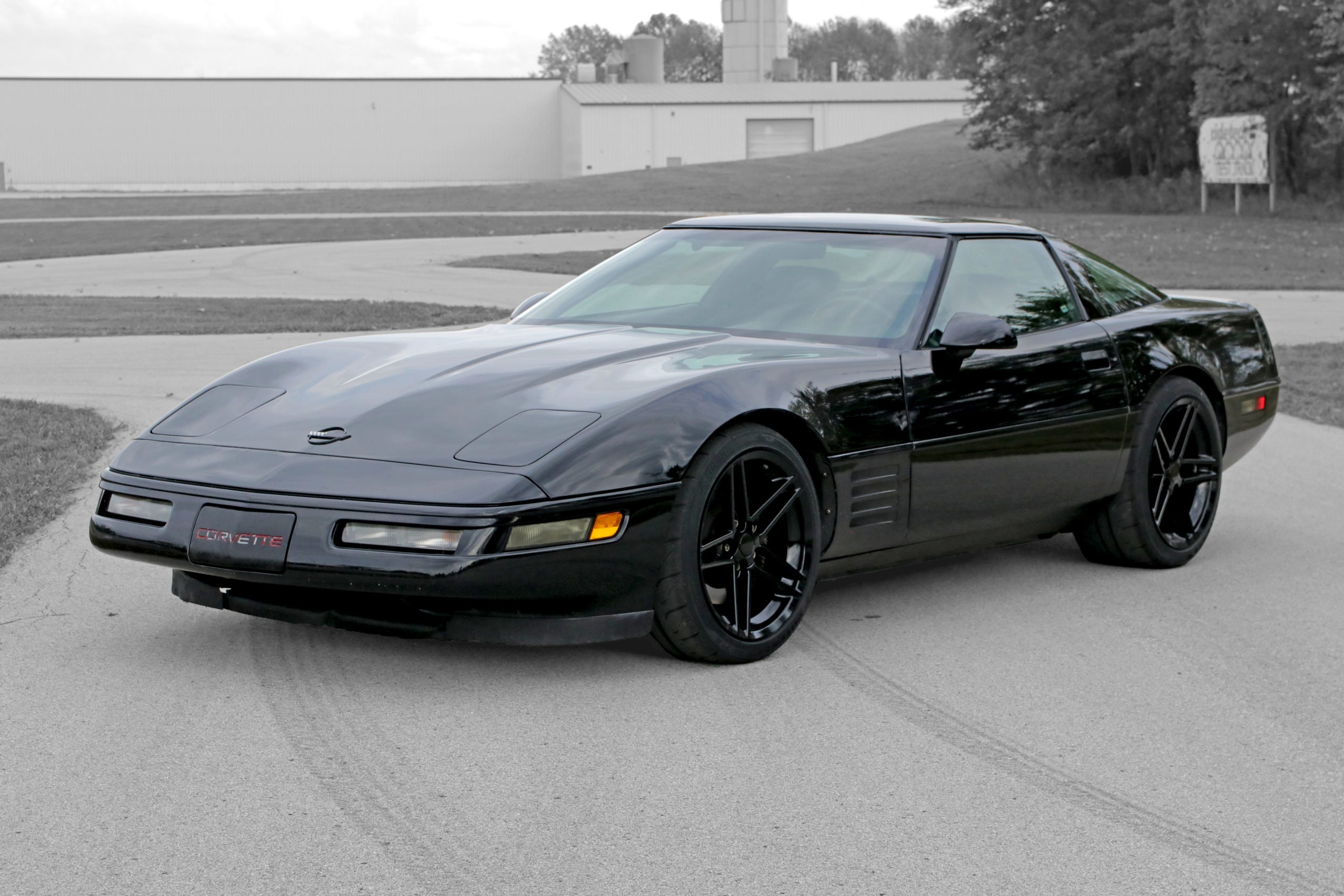 1993 C4 Corvette Black Poster 24x36 Inches - Etsy