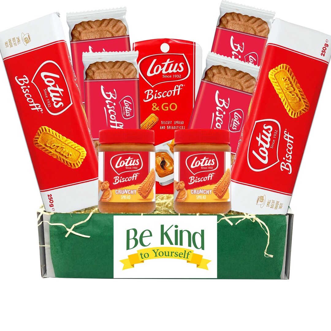Lotus Biscoff Hamper Gift Set for Him or Her Crunchy - Etsy