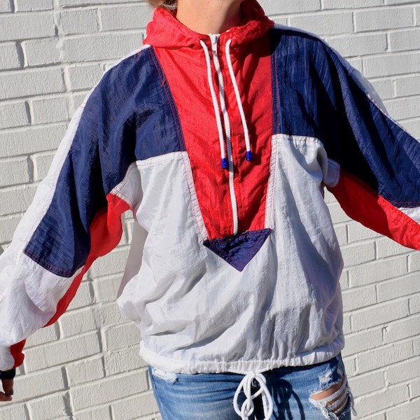 Zip up Windbreaker - Etsy