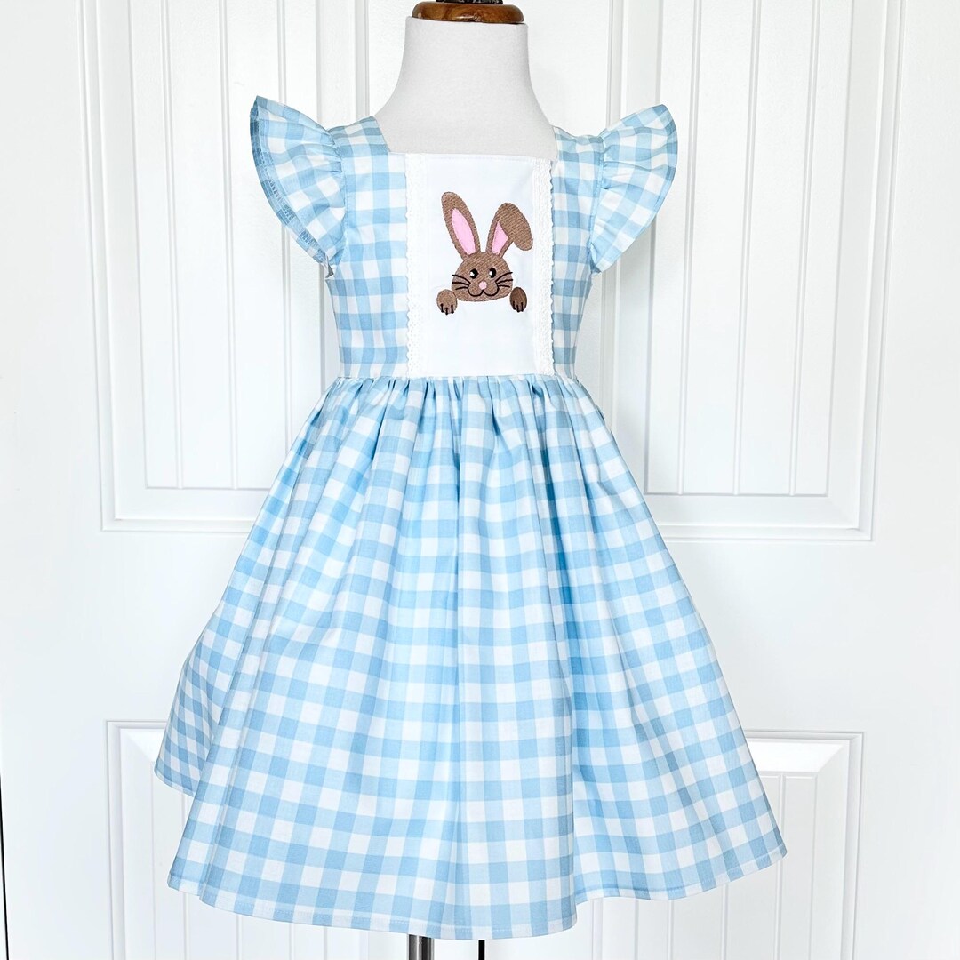 Girls Clothing, Girls Easter Dress, Girls Bunny Dress, Girls Spring ...