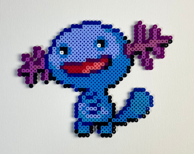 Pokémon Wooper Perler Bead Art - Etsy