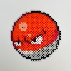 Pokémon Voltorb Perler Bead Art - Etsy Ireland