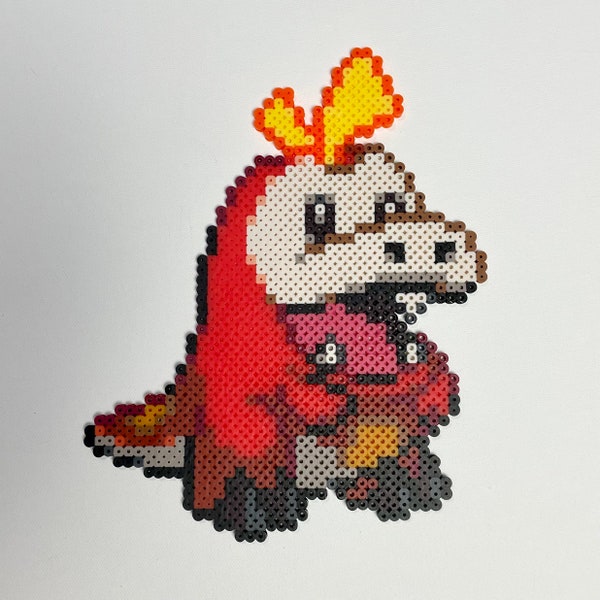 Fuecoco Perler Beads - Etsy New Zealand
