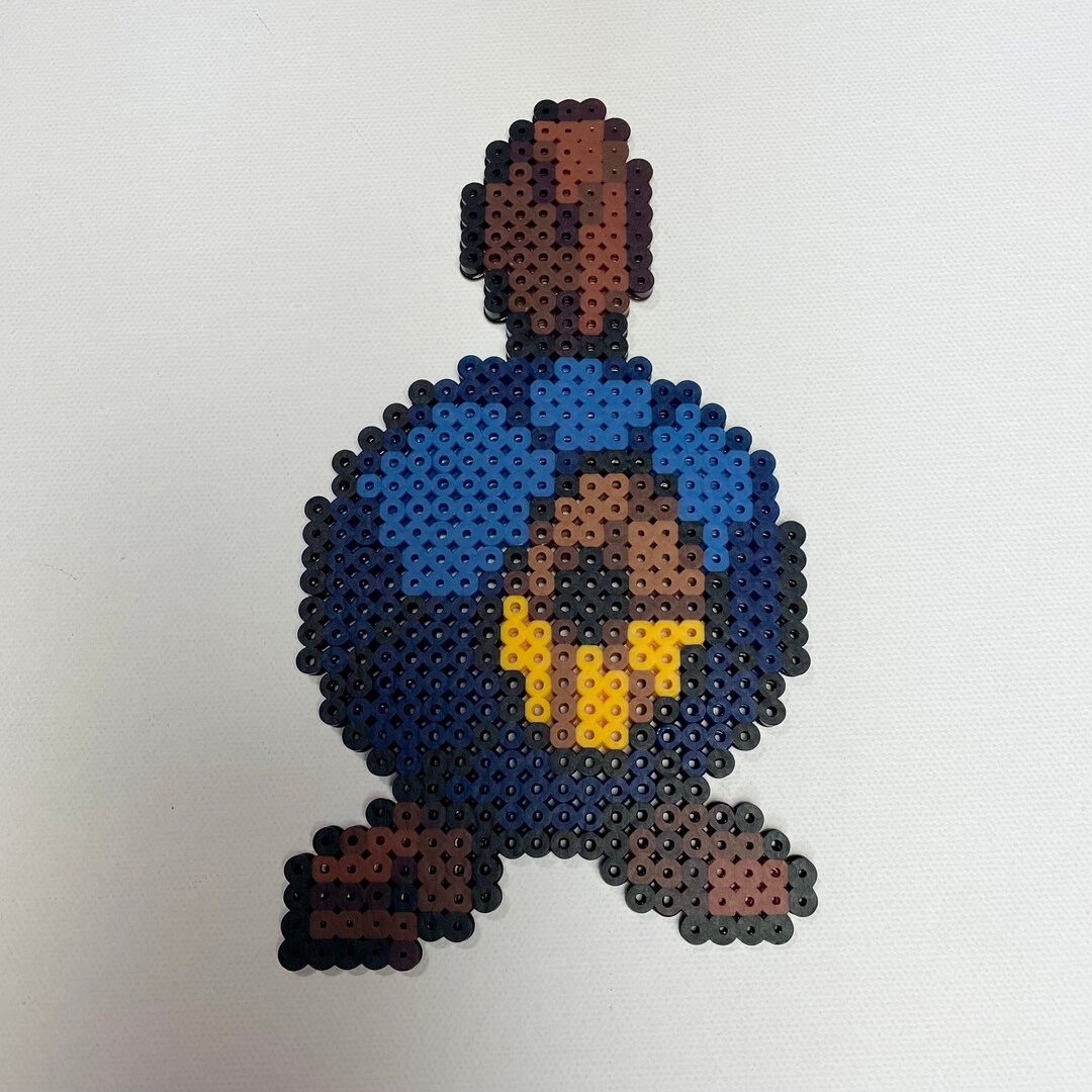Roggenrola Perler Perler Bead Pattern Bead Sprite Pixel Art Pokemon