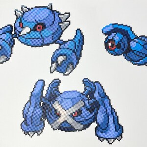 Pokémon Metagross Perler Bead Art - Etsy