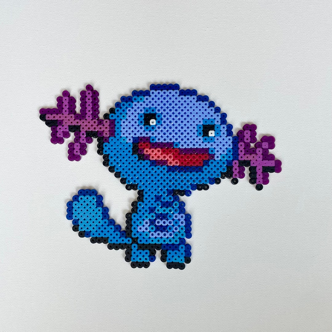 Pokémon Wooper Perler Bead Art - Etsy