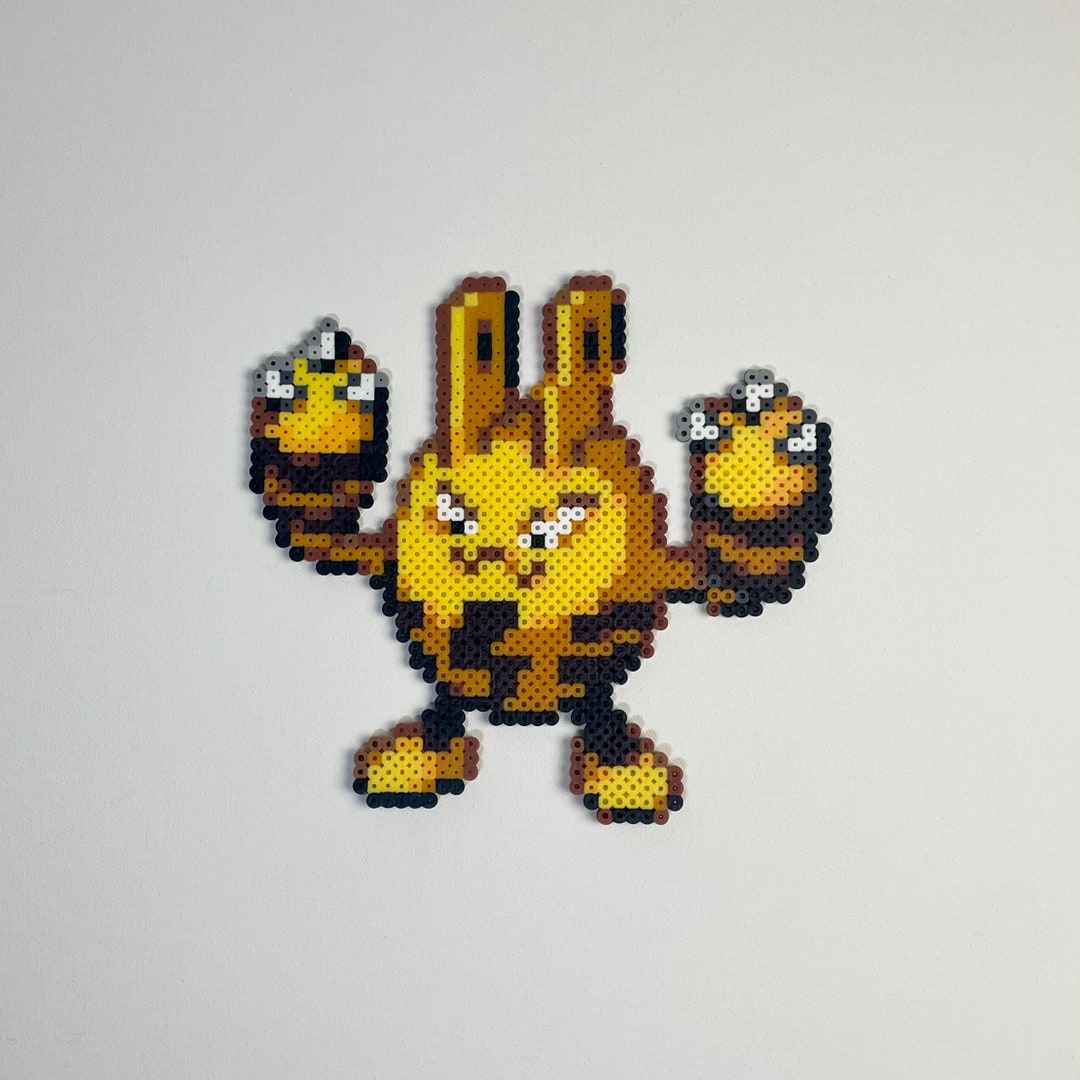 Pokémon Elekid Perler Bead Art - Etsy