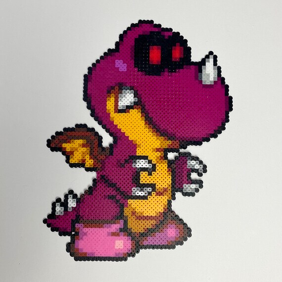 Mario & Luigi Shroob Rex Perler Art - Etsy