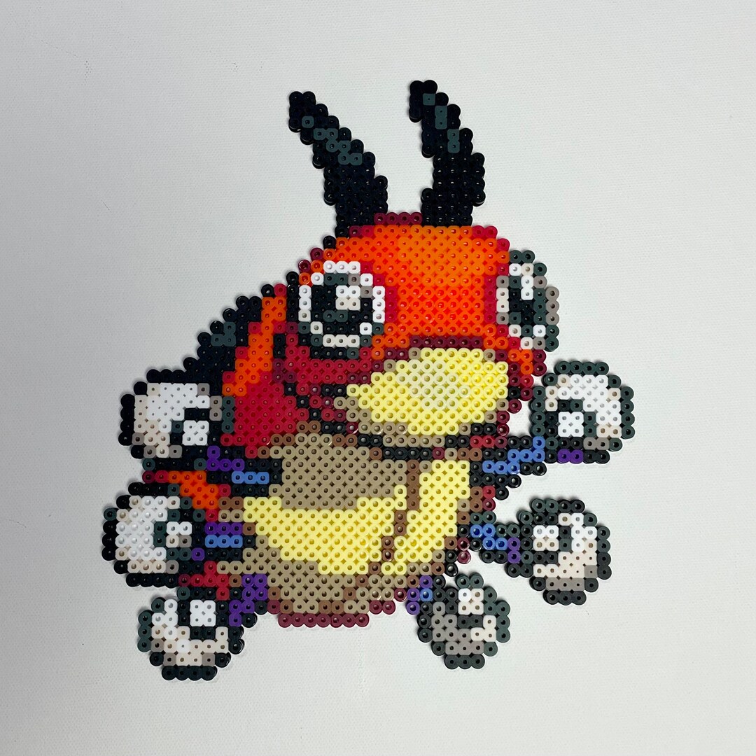 Pokémon Ledyba Perler Bead Art - Etsy