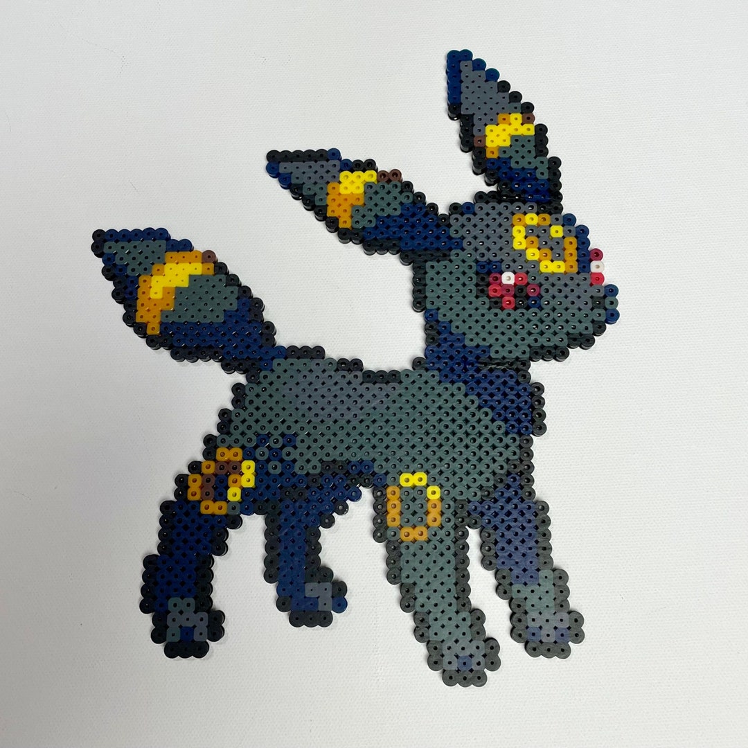 Pokémon Umbreon Perler Bead Art - Etsy