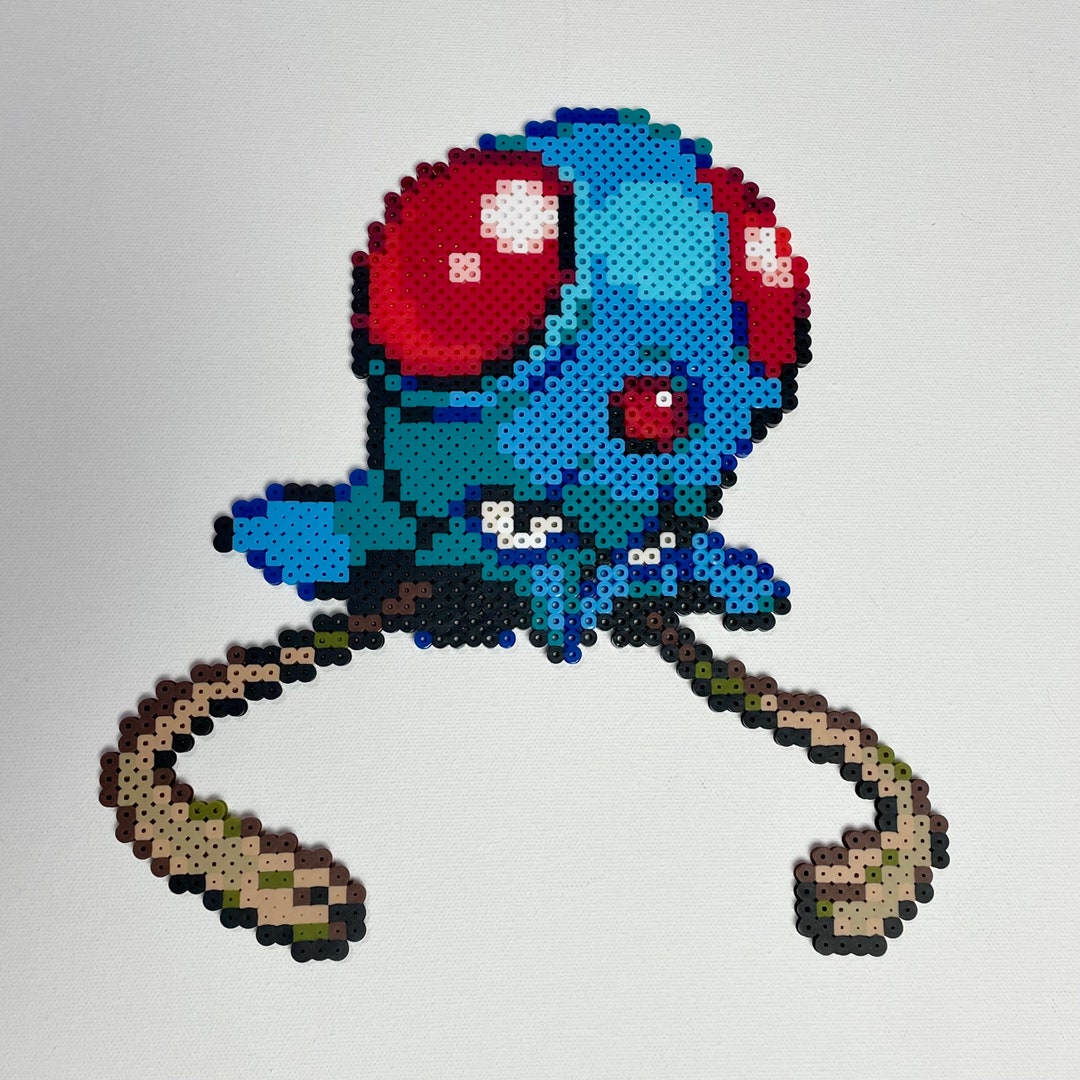 Pokémon Tentacool Perler Bead Art - Etsy
