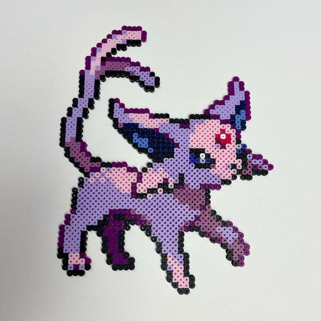 Pokémon Espeon Perler Bead Art - Etsy