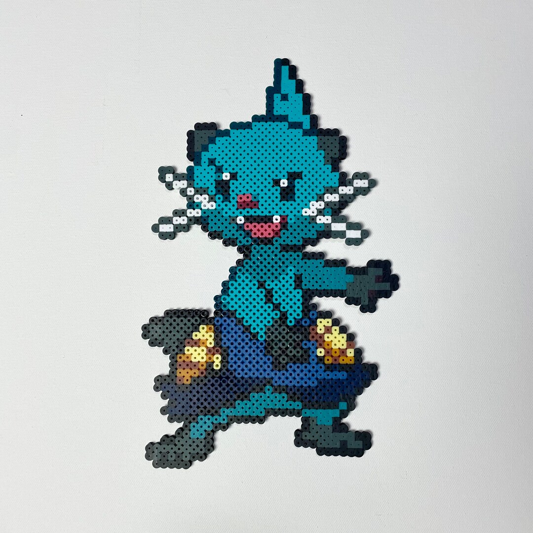 Pokémon Dewott Perler Bead Art - Etsy