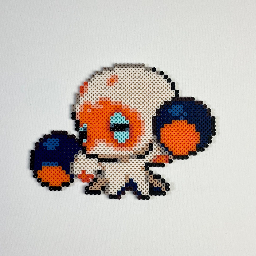 Pokémon Clobbopus Perler Bead Art - Etsy